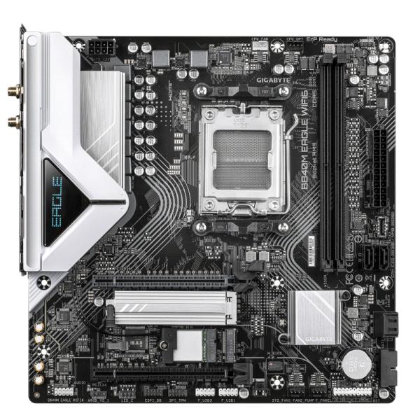 TARJETA MADRE GIGABYTE B840M EAGLE WIFI6 AM5 MICRO ATX DDR5 WIFI 6 BLU ...