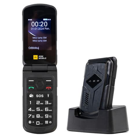 Celular Agm M10 Flip Rugged*** Teclado 4G – Tienda Vicortech